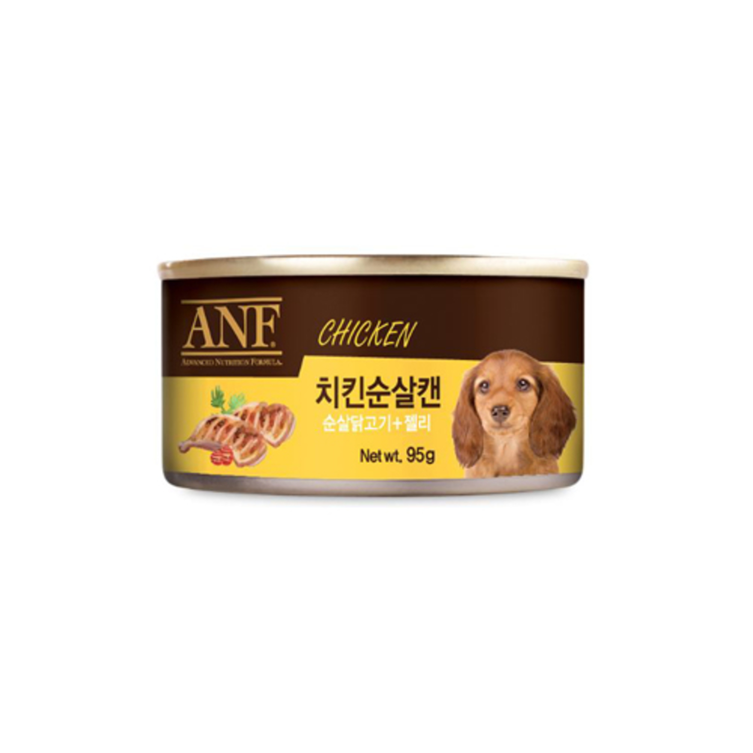 ANF 치킨 순살 캔 95g | 도그팡